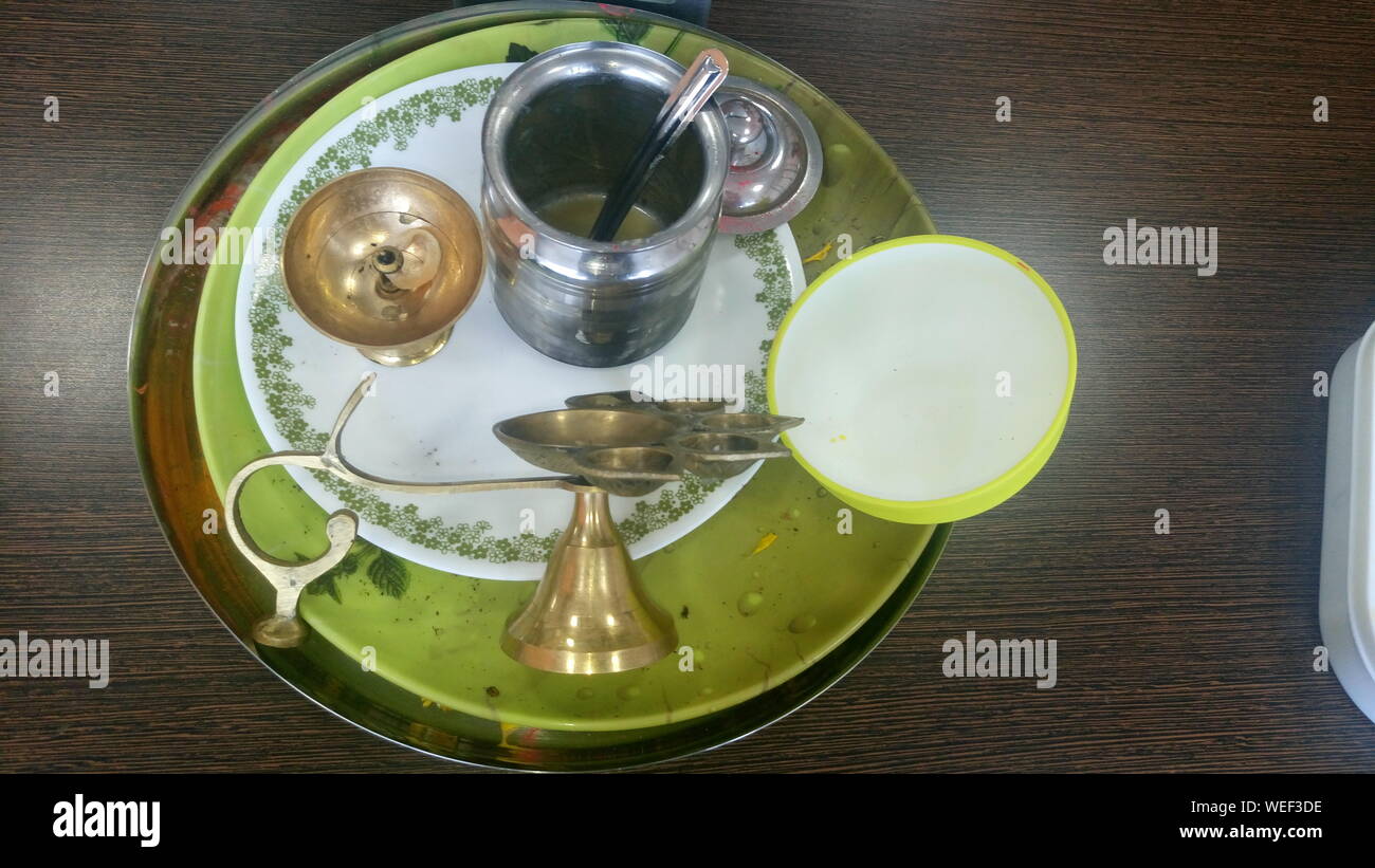 Puja Thali High Resolution Stock Photography and Images - Alamy