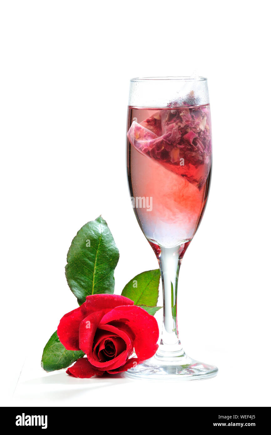 Rose drink hi-res stock photography and images - Alamy