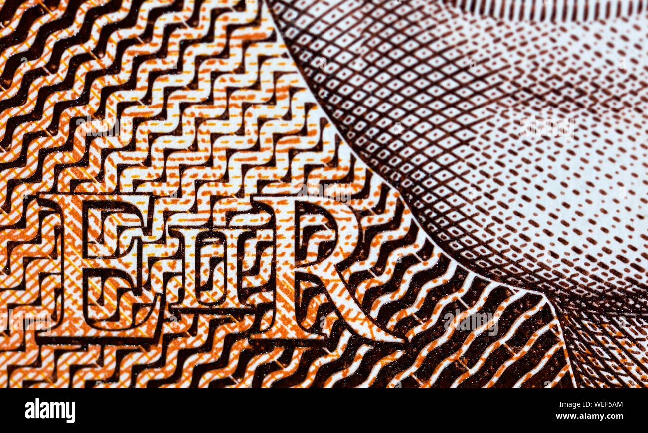 Close up of the new british polymer £10 banknote Stock Photo - Alamy