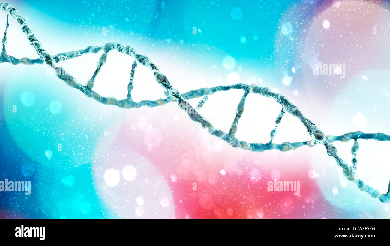 DNA, Deoxyribonucleic acid is a thread-like chain of nucleotides ...