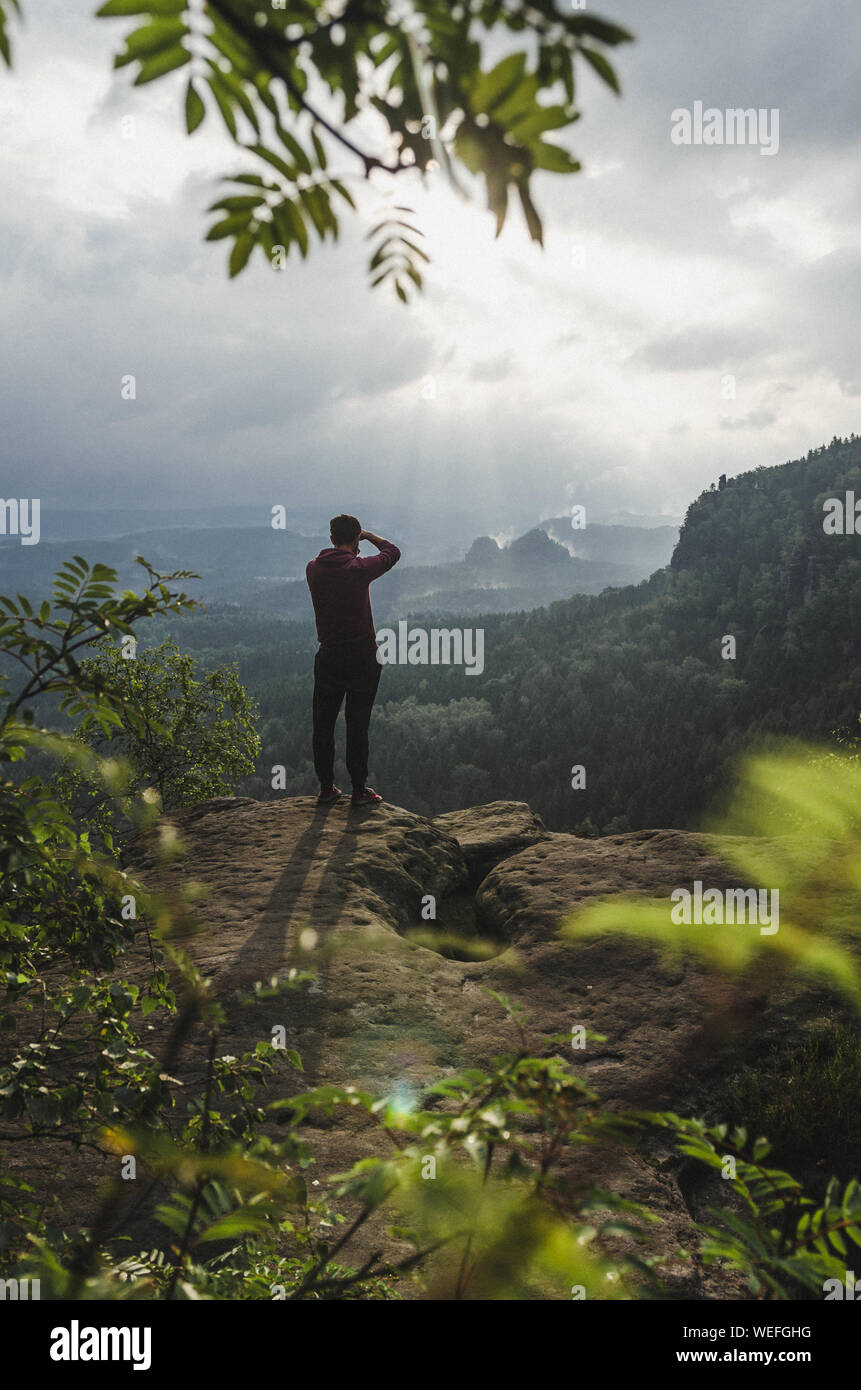 Man an nature hi-res stock photography and images - Alamy