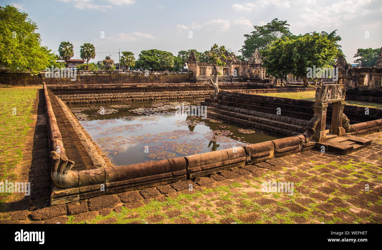 Phanom rung temple aerial hi-res stock photography and images - Alamy