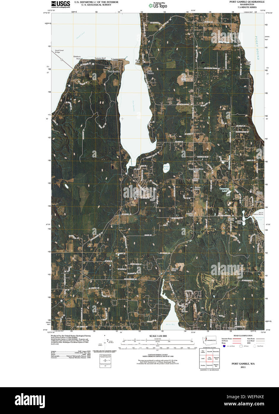 Map of port gamble hi-res stock photography and images - Alamy