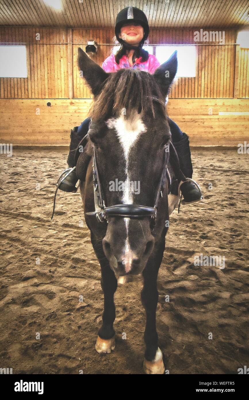 Riding stable girl riding hi-res stock photography and images - Alamy