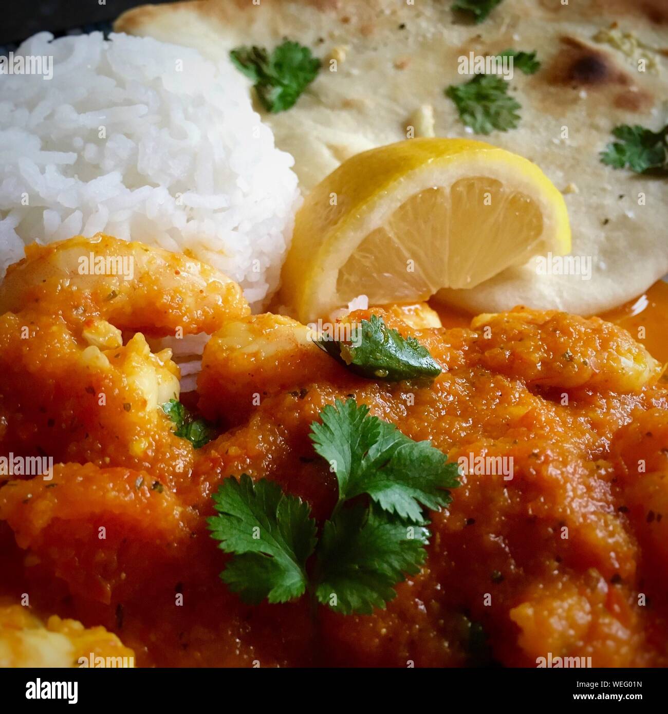 Prawn curry hi-res stock photography and images - Alamy