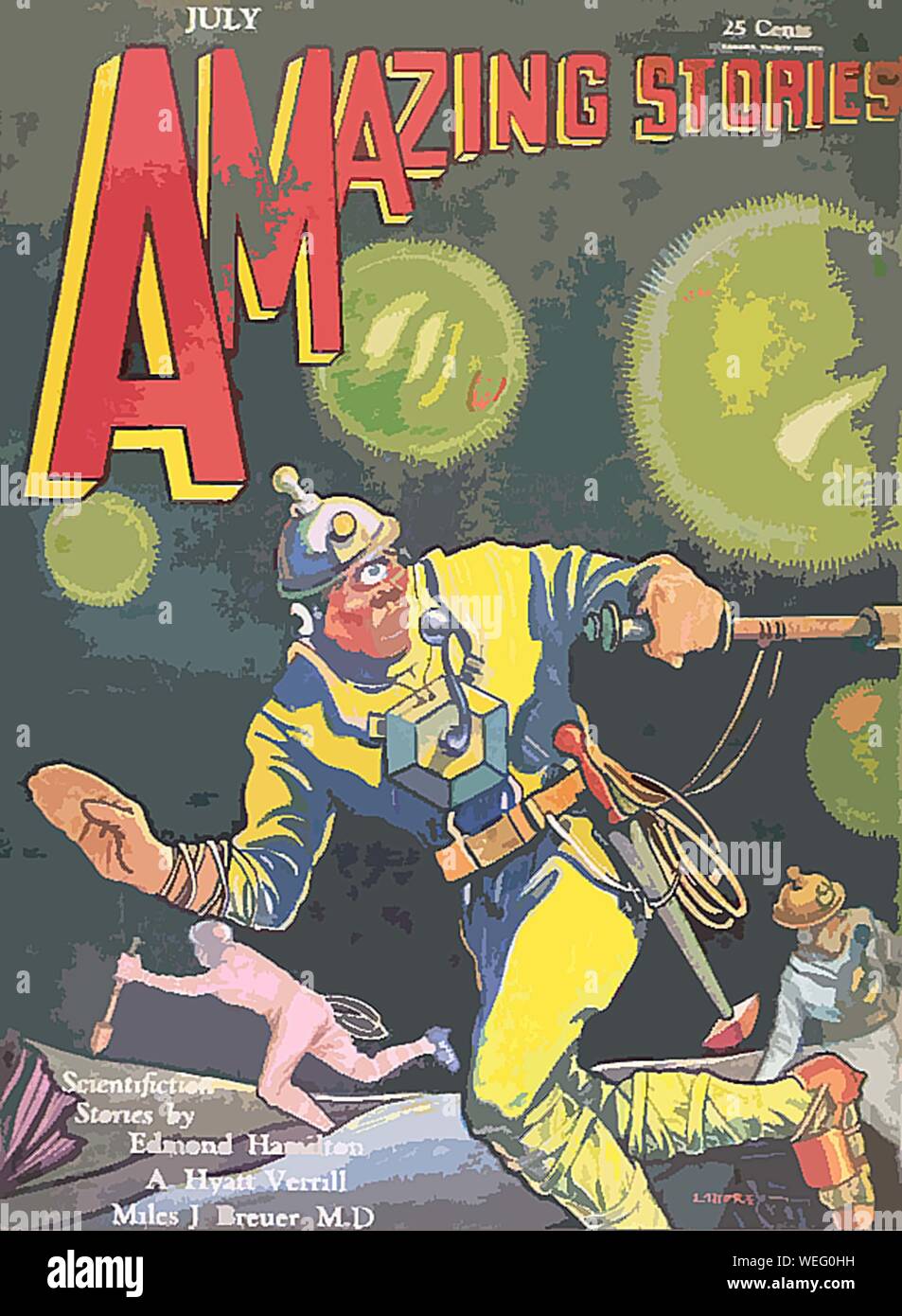 Vintage comic book cover artwork Stock Photo - Alamy