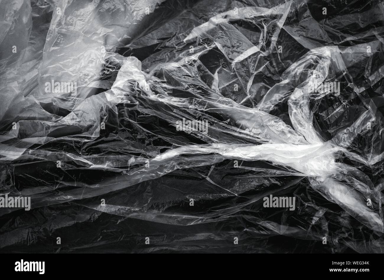 Plastic crumpled hi-res stock photography and images - Alamy