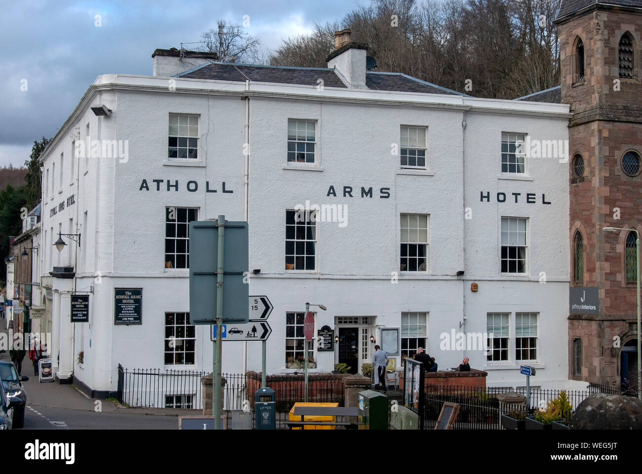 Atholl arms and dunkeld hi-res stock photography and images - Alamy