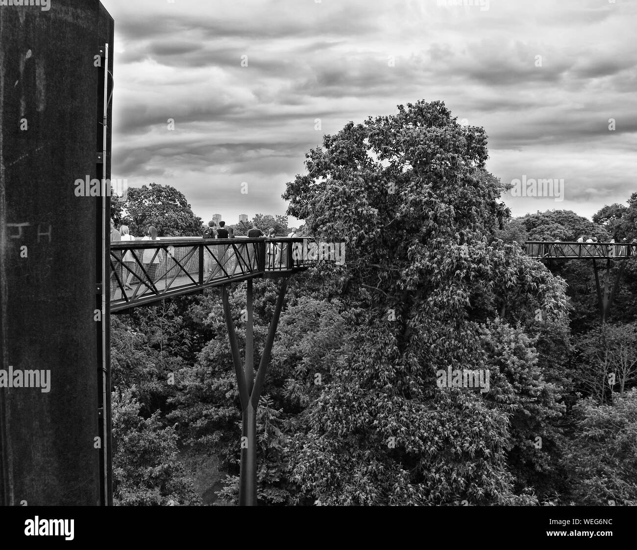 House in botanical gardens Black and White Stock Photos & Images - Alamy