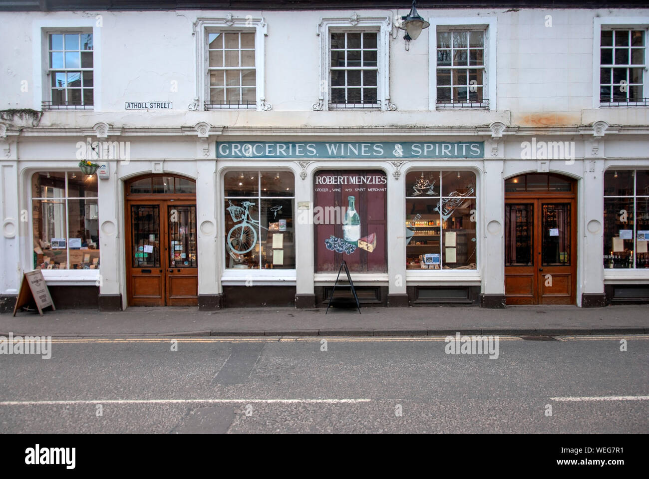 Robert menzies the scottish deli shop atholl street dunkeld pert hi-res ...