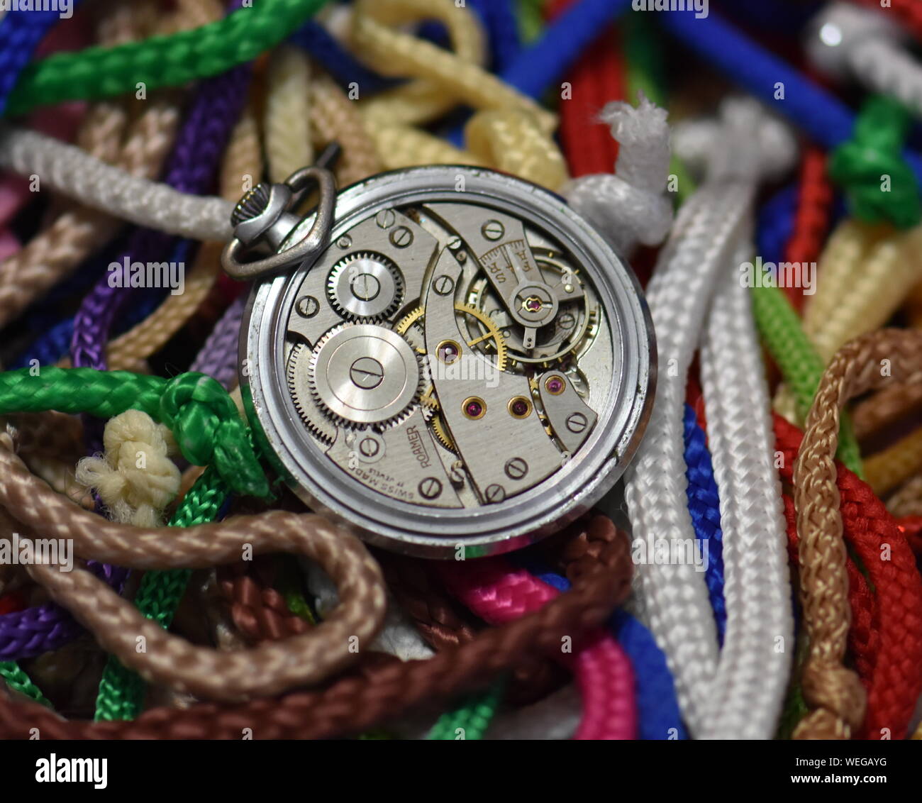Inside Of Pocket Watch Stock Photos & Inside Of Pocket Watch Stock ...