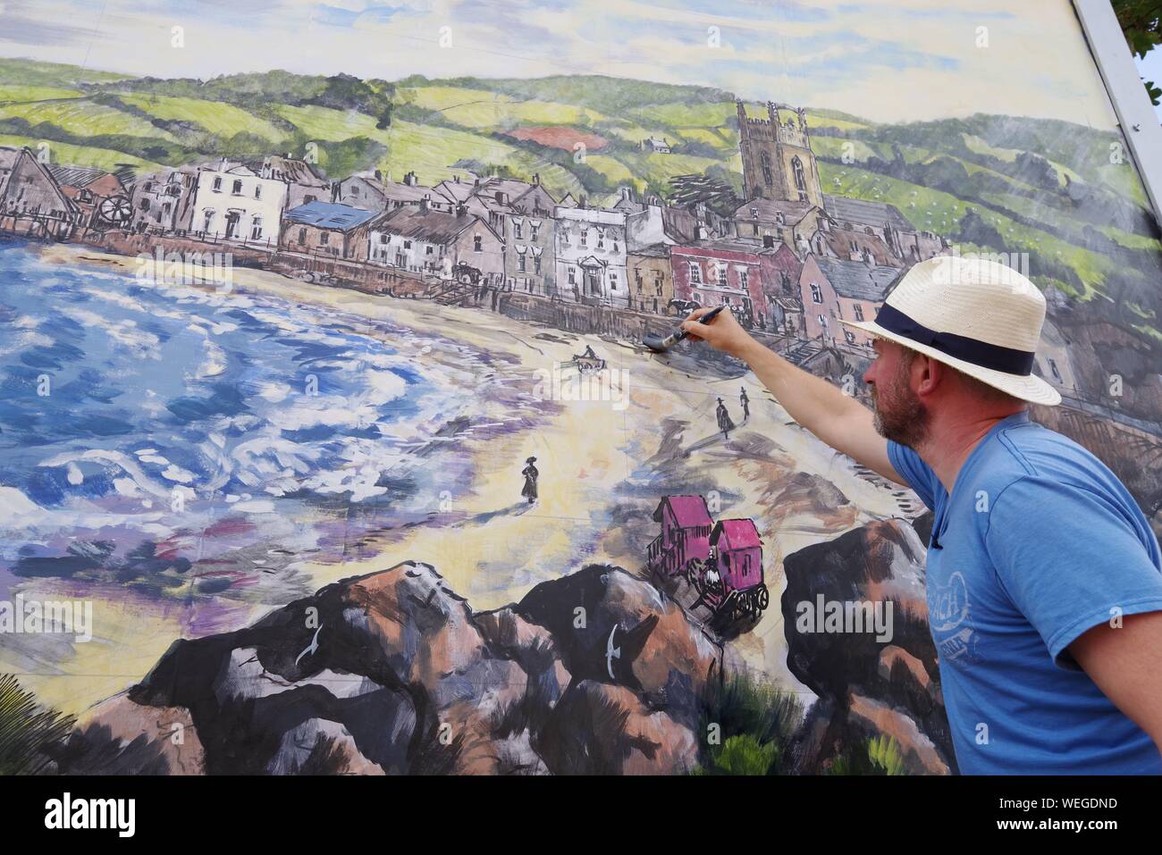 British artist David Downes has been commissioned by ITV to create a ...