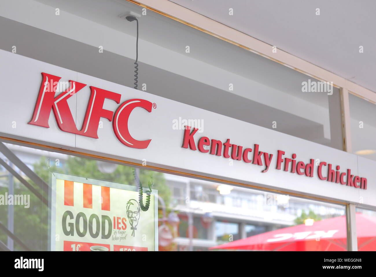 KFC fast food restaurant Berlin Germany Stock Photo - Alamy