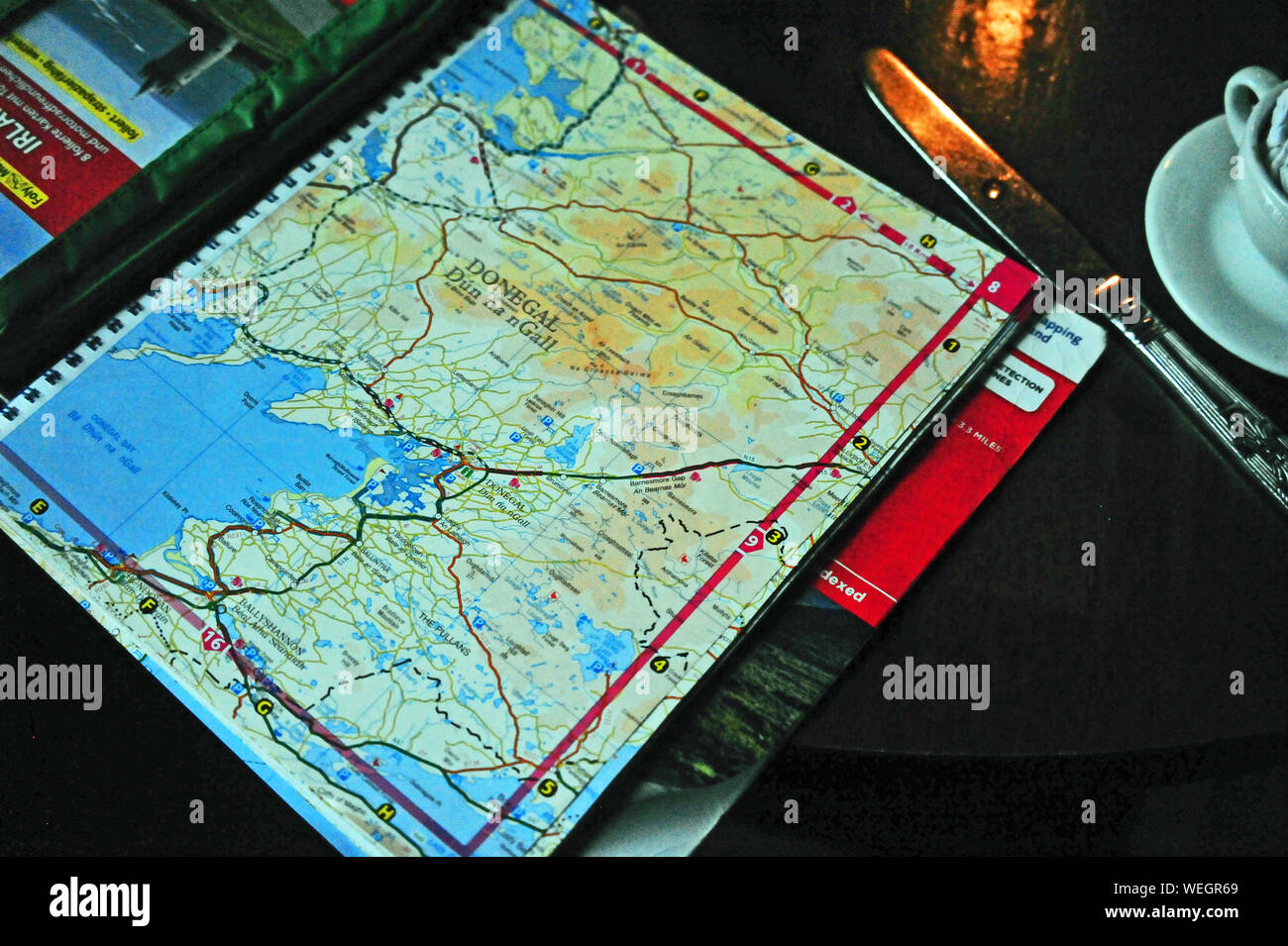 Map of donegal hi-res stock photography and images - Alamy