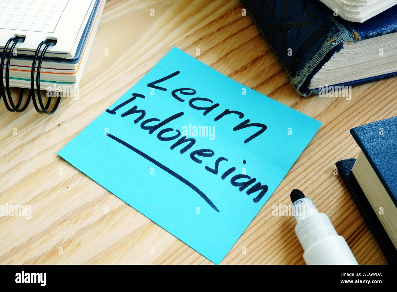 Indonesian language hi-res stock photography and images - Alamy