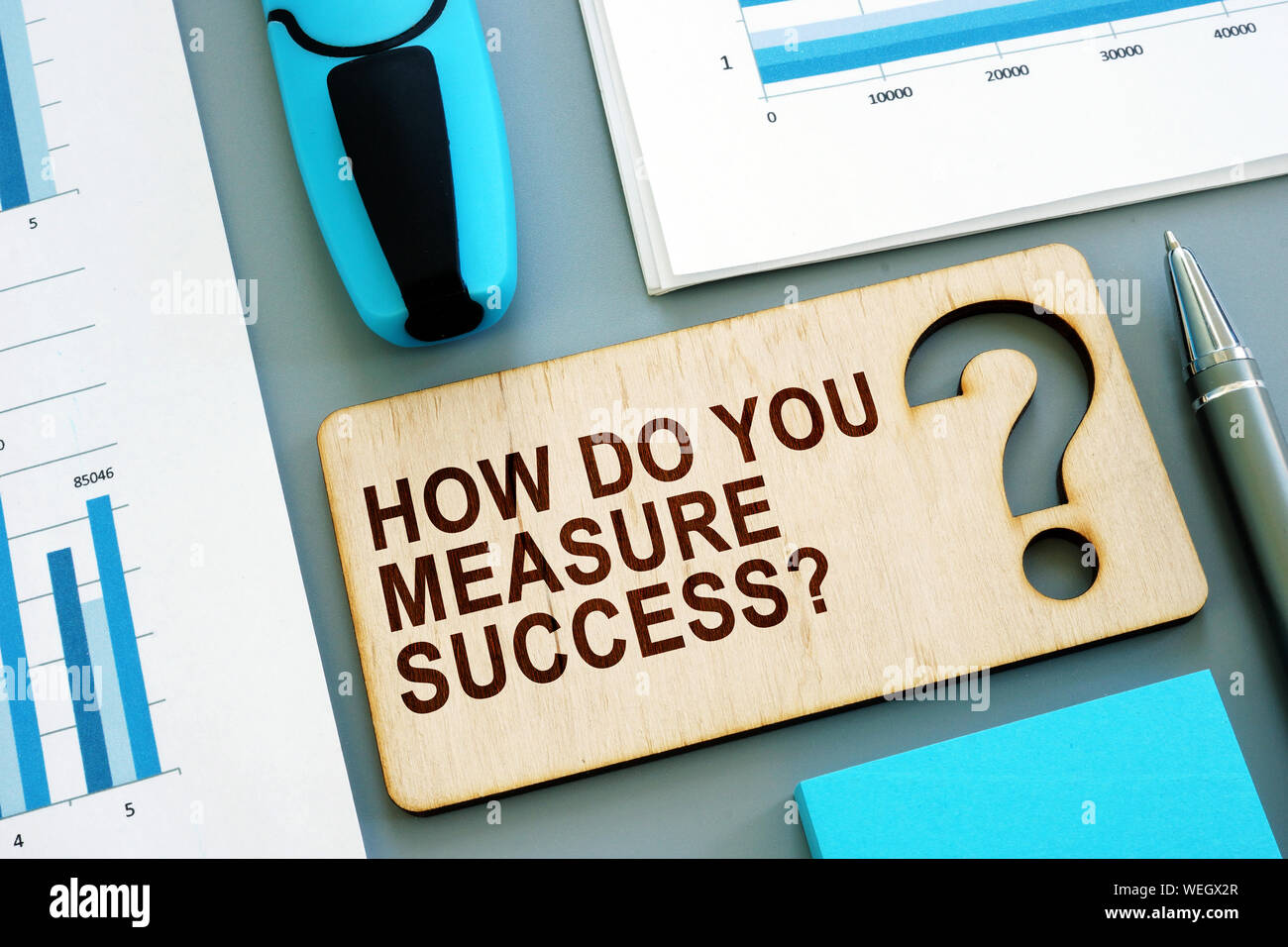 How do you measure success written sign and business report with kpi ...