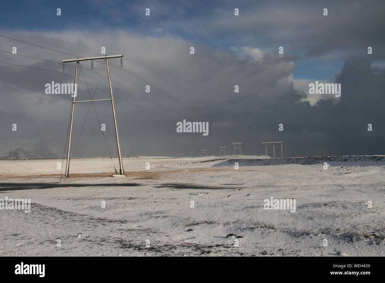Pylon Iceland High Resolution Stock Photography and Images - Alamy