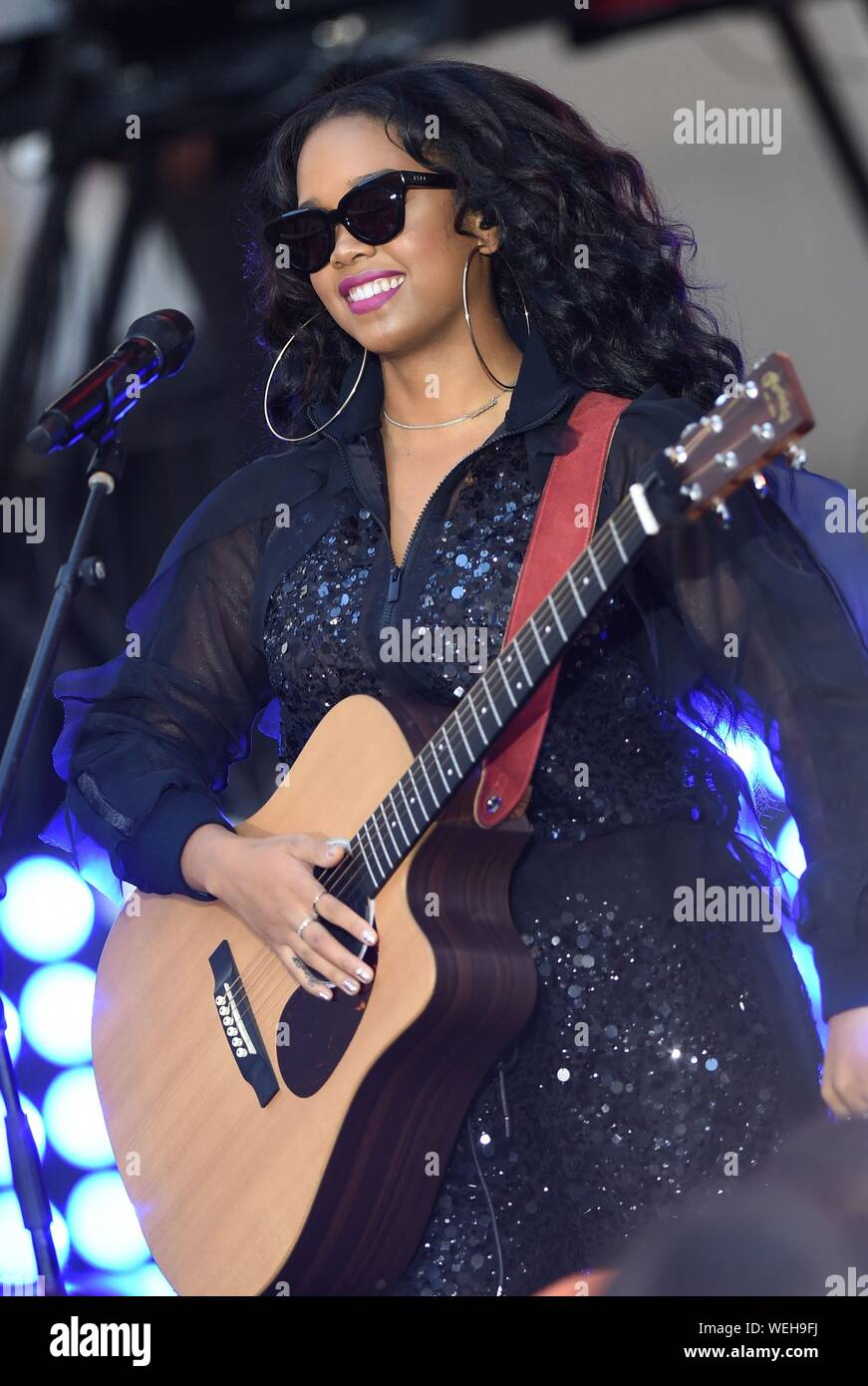 New York, NY, USA. 30th Aug, 2019. Gabriella Wilson on stage for H.E.R ...