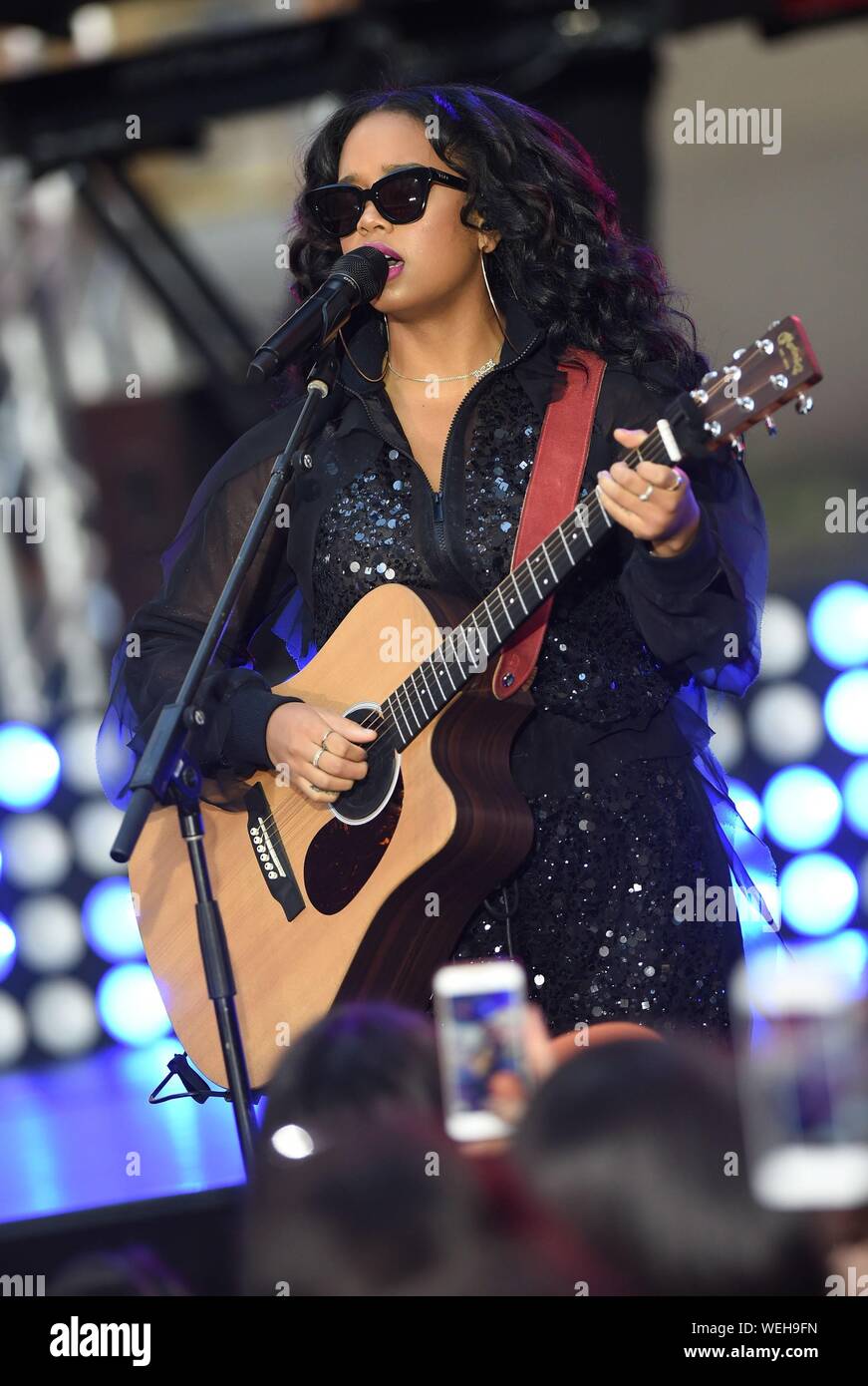 New York, NY, USA. 30th Aug, 2019. Gabriella Wilson on stage for H.E.R ...