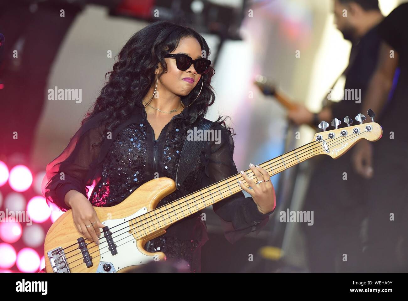 New York, NY, USA. 30th Aug, 2019. Gabriella Wilson on stage for H.E.R ...