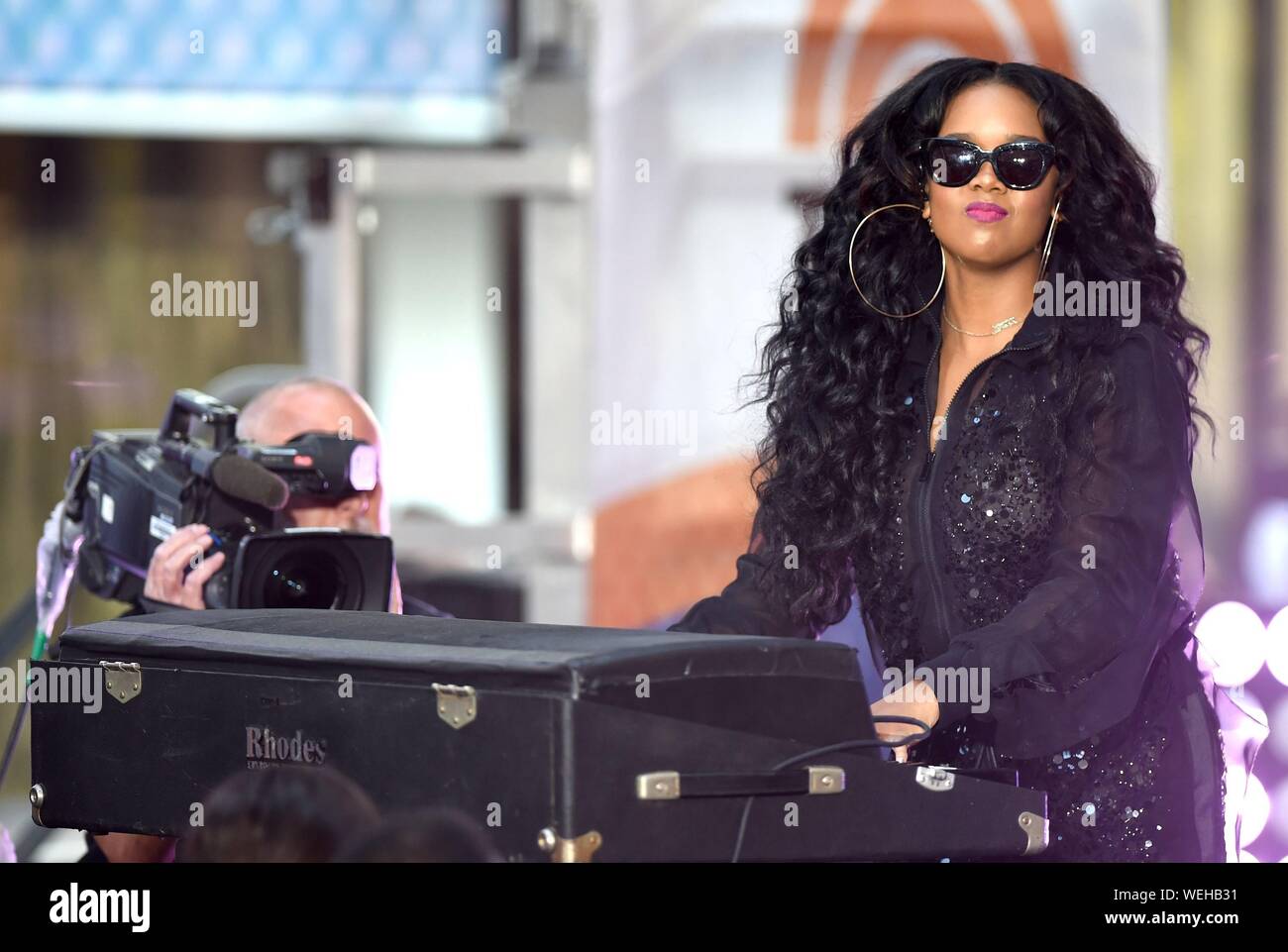 New York, NY, USA. 30th Aug, 2019. Gabriella Wilson on stage for H.E.R ...