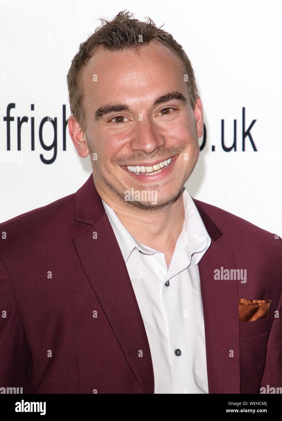 London, UK. Luke Kaile at Day Three of Frightfest 2019 at Cineworld ...