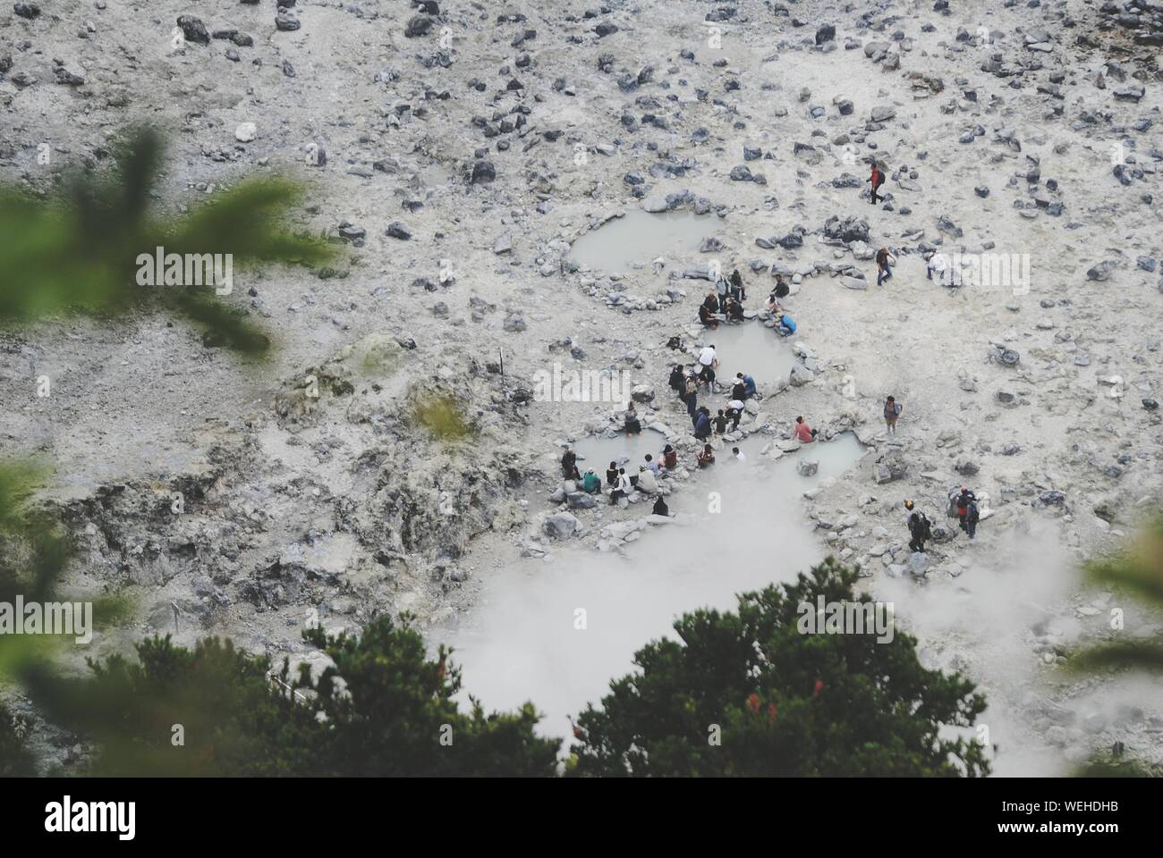 Men in hot springs hi-res stock photography and images - Alamy
