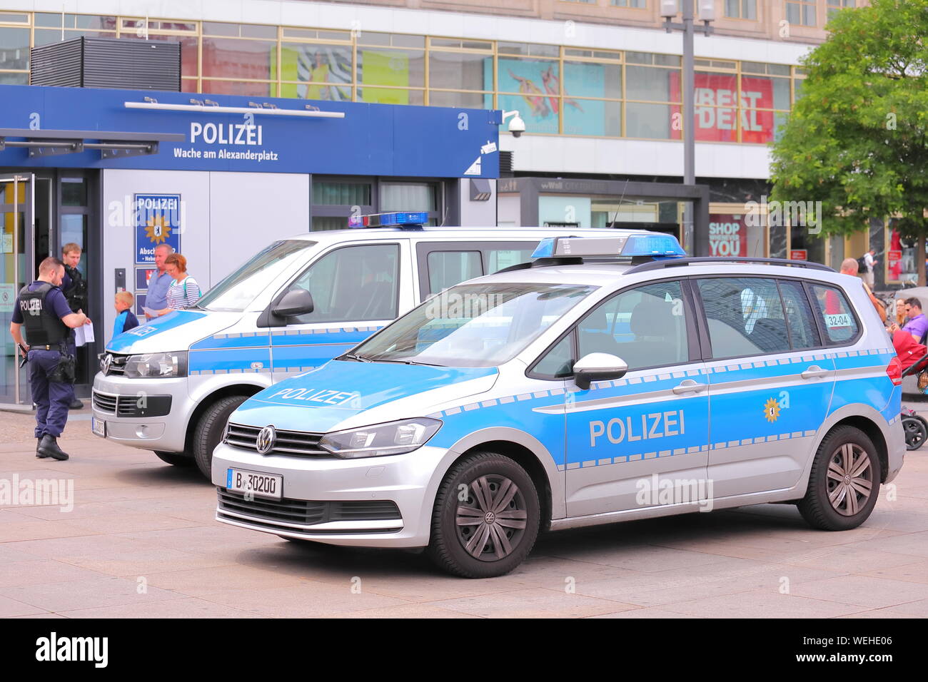 Berlin Police Car High Resolution Stock Photography and Images - Alamy