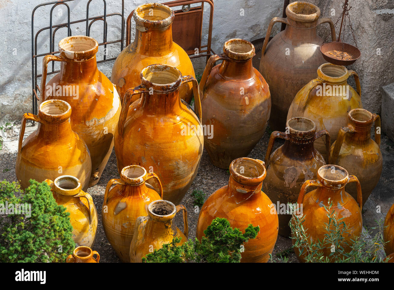Olive pots hi-res stock photography and images - Alamy