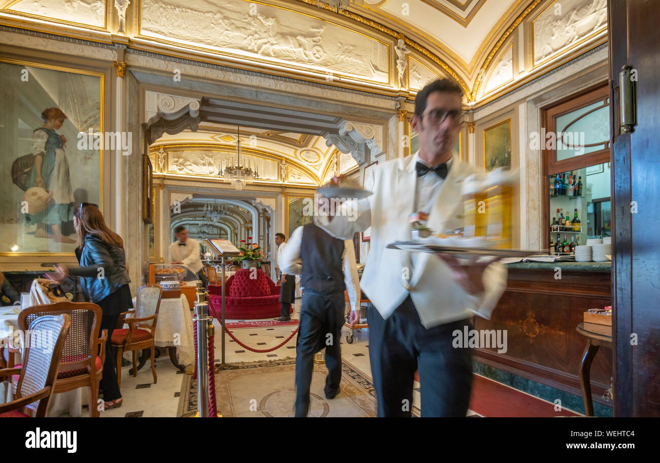 The Gran Caffè Gambrinus one of the oldest and most famous cafes in ...