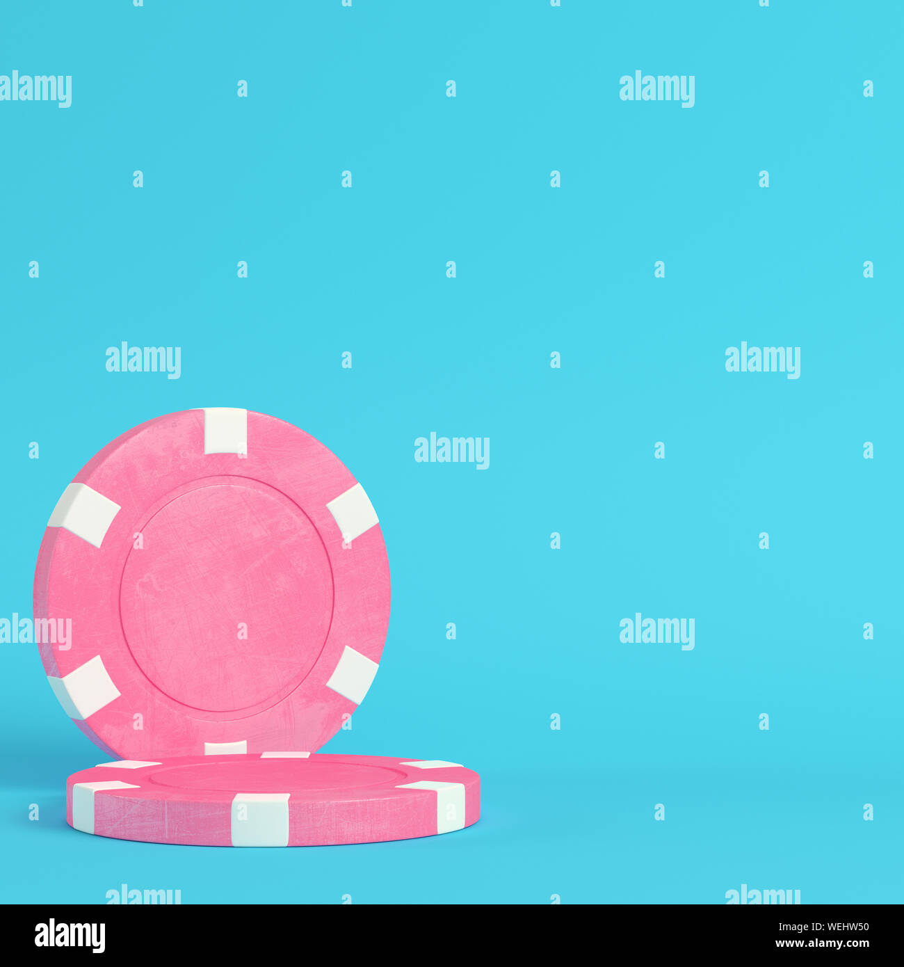 Pink poker chips hi-res stock photography and images - Alamy