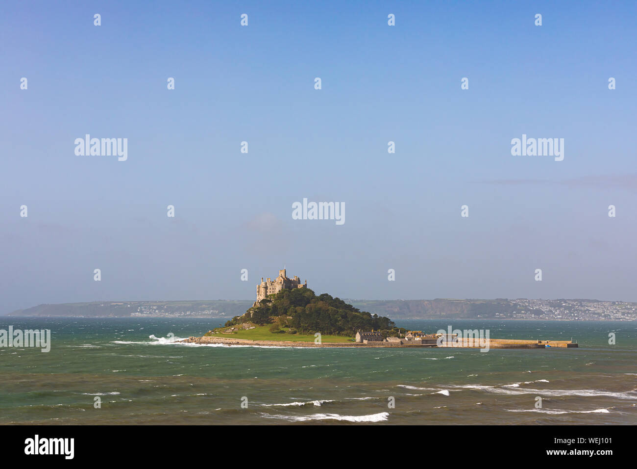 St Michael's Mount is a small tidal island in Mount's Bay, Cornwall ...