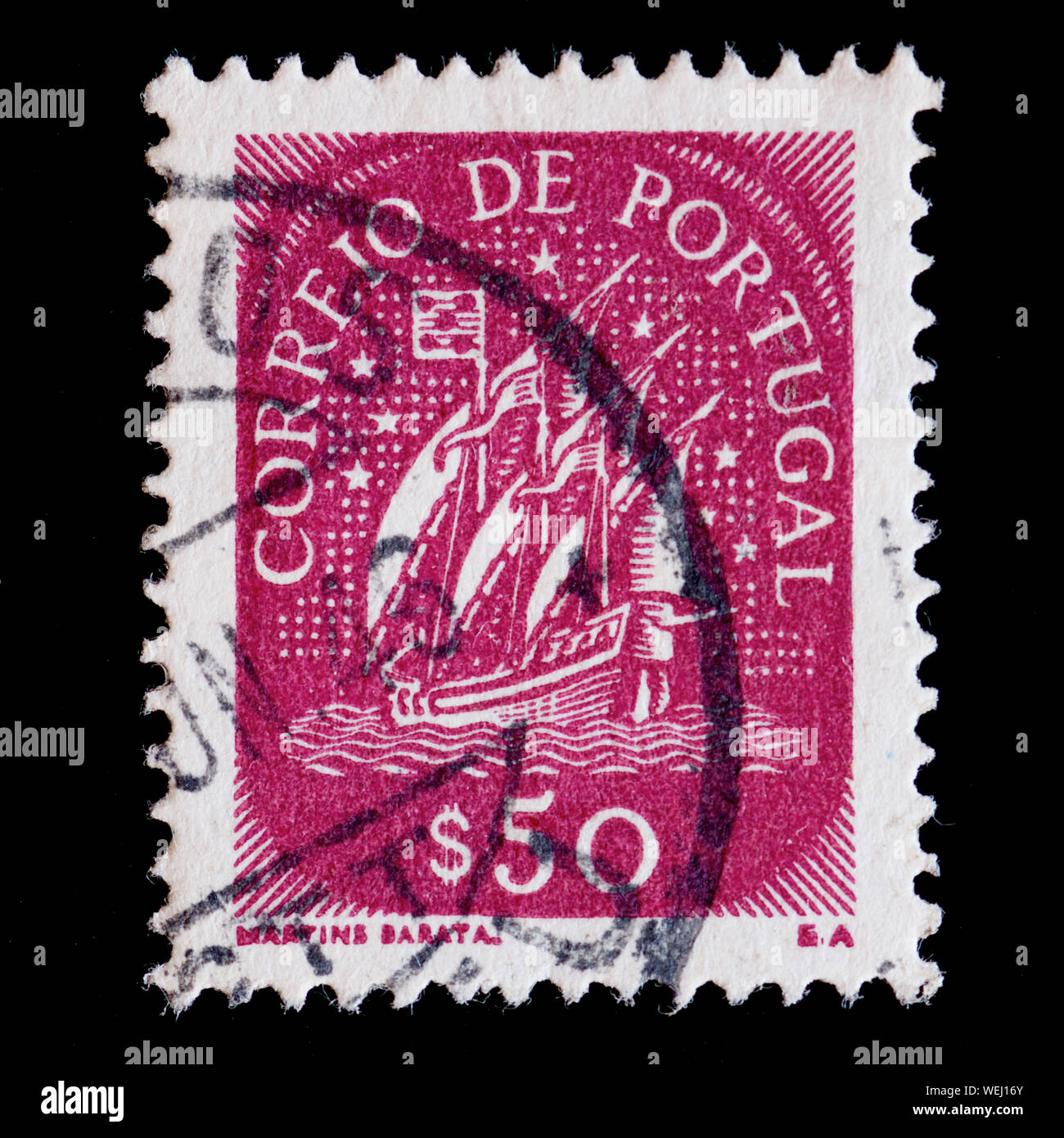 Postage stamp portugal hi-res stock photography and images - Alamy