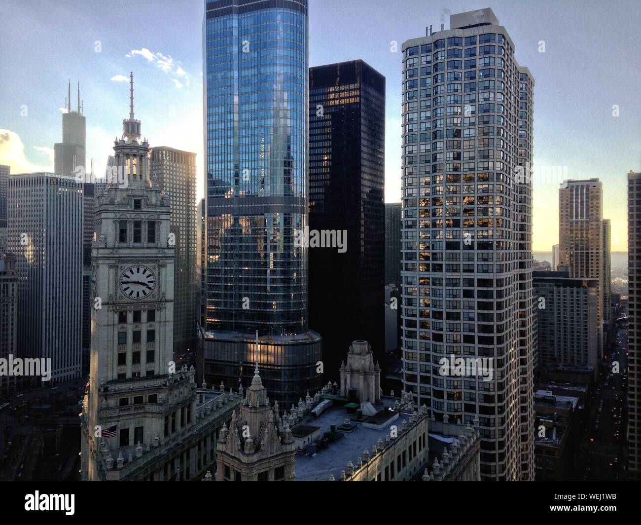 Wrigley office building hi-res stock photography and images - Alamy