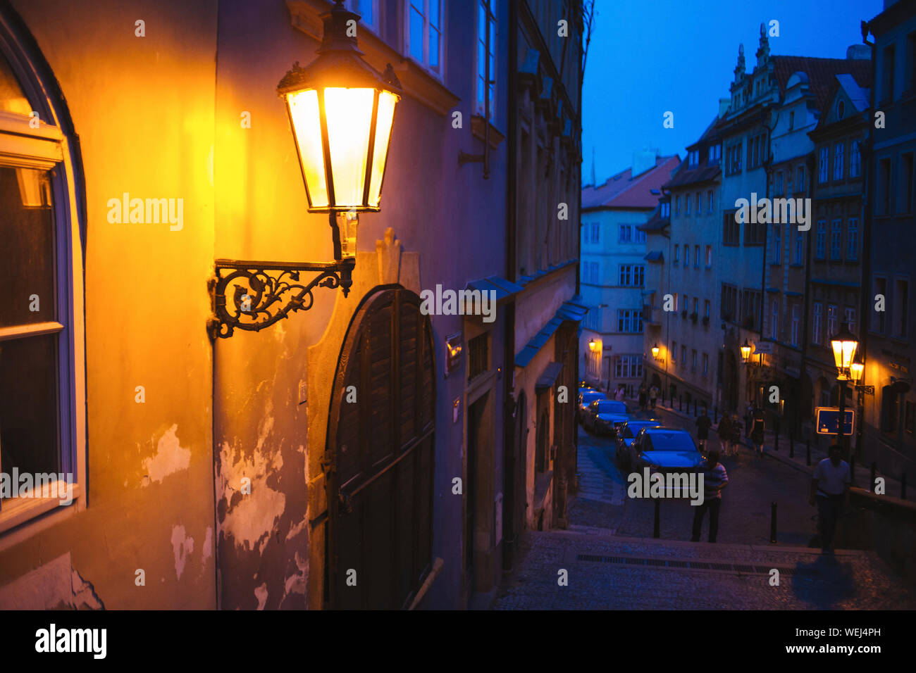 Czech street hi-res stock photography and images - Alamy
