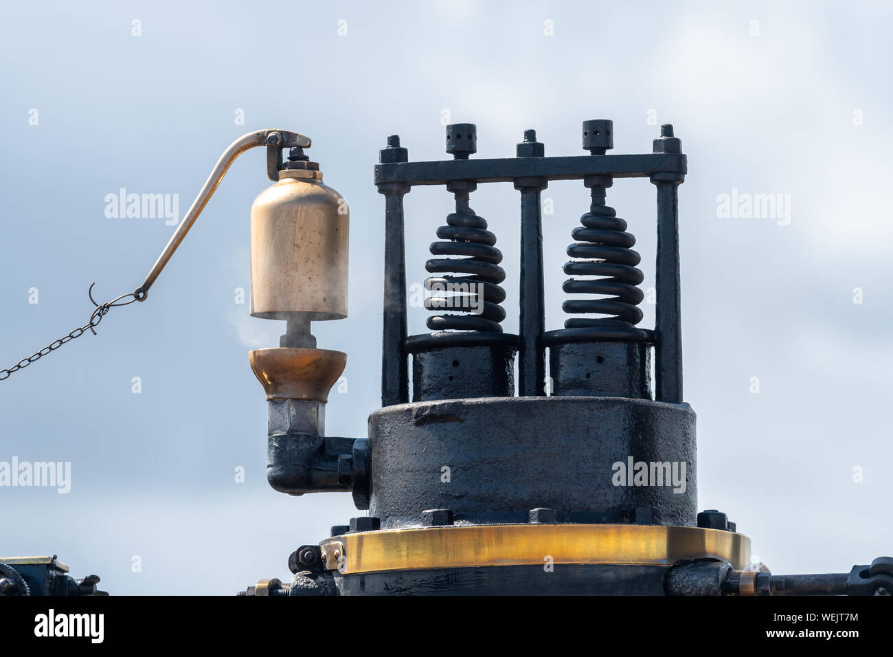 Old fashioned steam whistle hi-res stock photography and images - Alamy