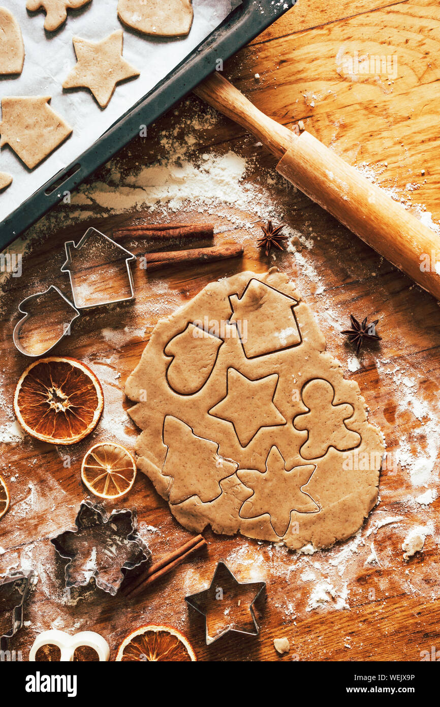 Top view rolled orange hi-res stock photography and images - Alamy