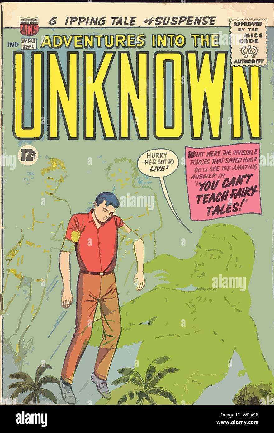 Vintage comic book cover artwork Stock Photo - Alamy