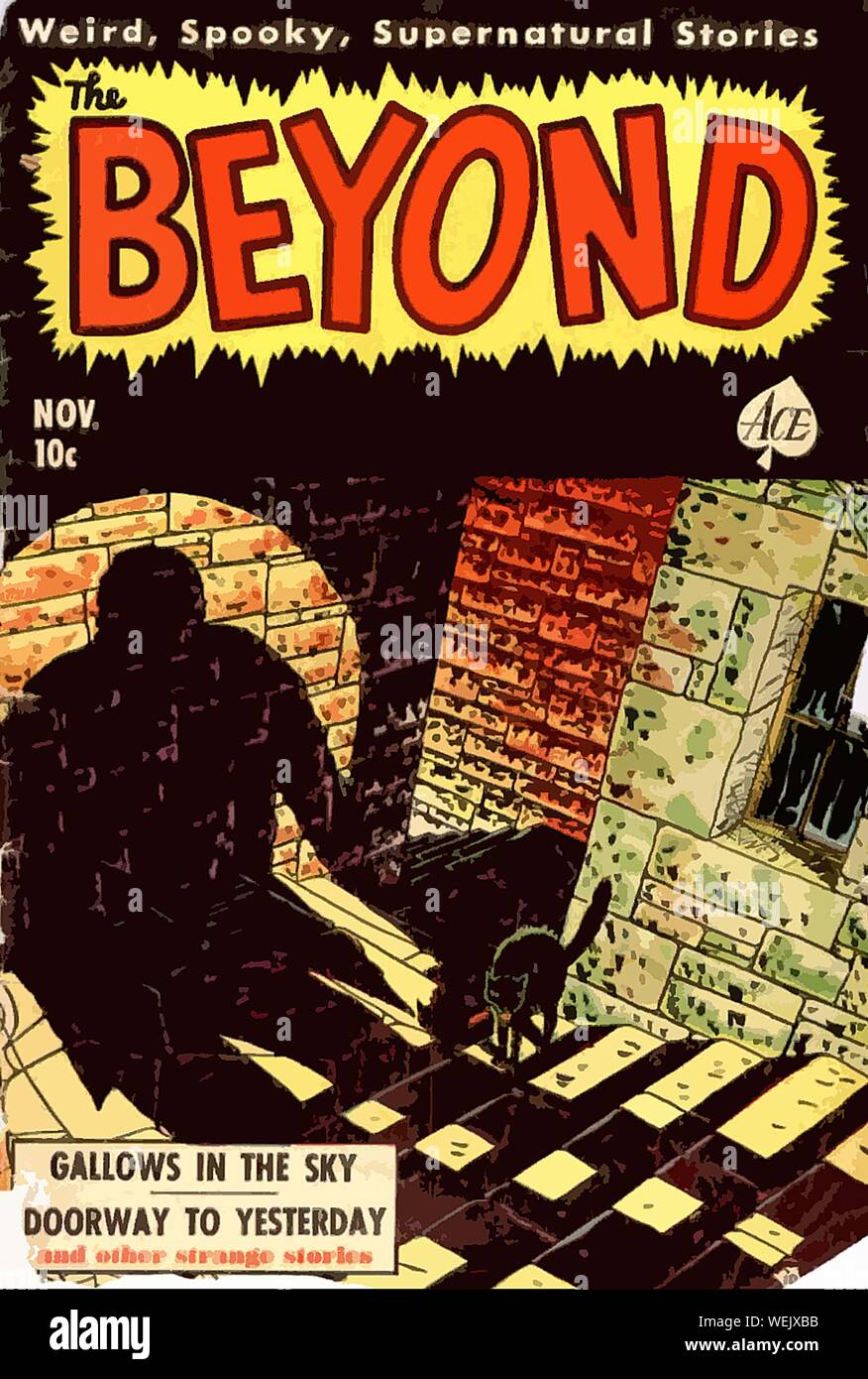 Vintage comic book cover artwork Stock Photo - Alamy