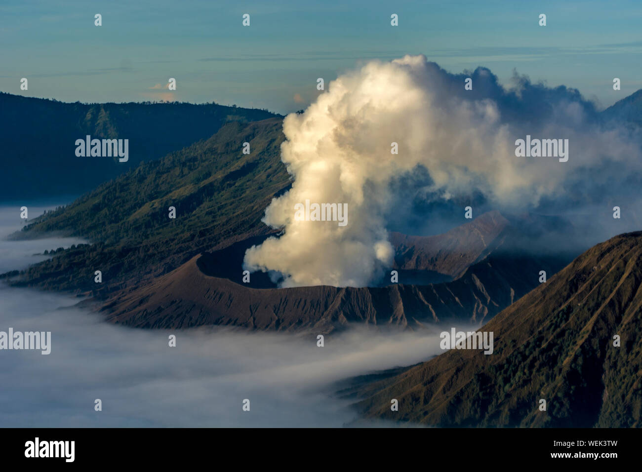 Aerial view volcano hi-res stock photography and images - Alamy