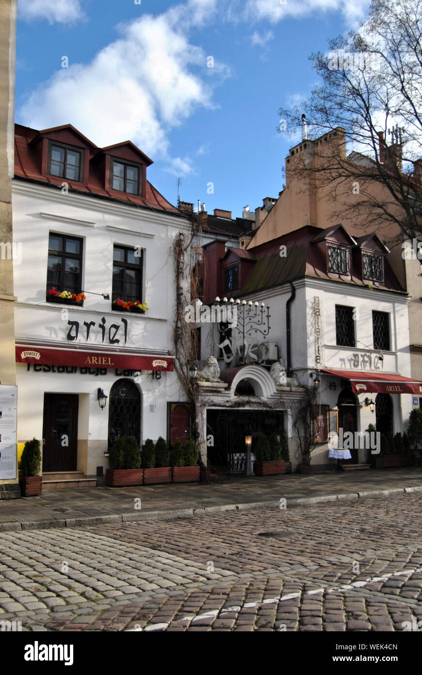 Krakow, Poland. The ghetto Stock Photo - Alamy