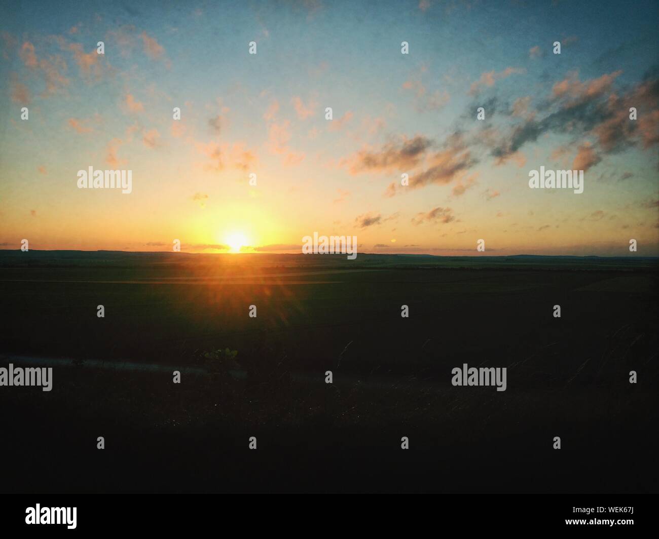 Romantic sunset hi-res stock photography and images - Alamy