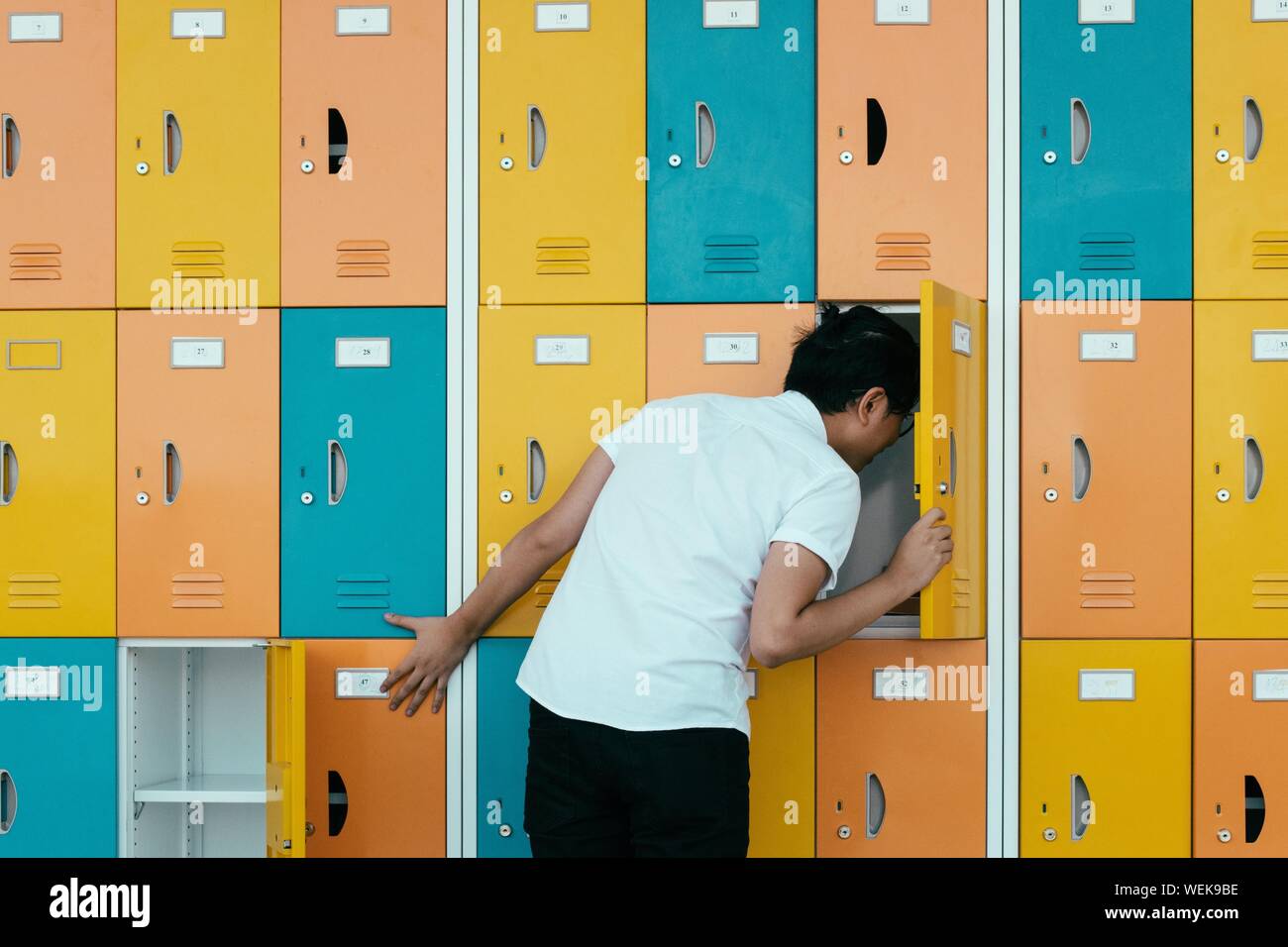 Man looking in hi-res stock photography and images - Alamy