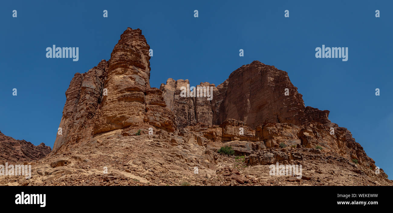 A panorama picture of the Lawrence Spring in the rocky mountains of ...