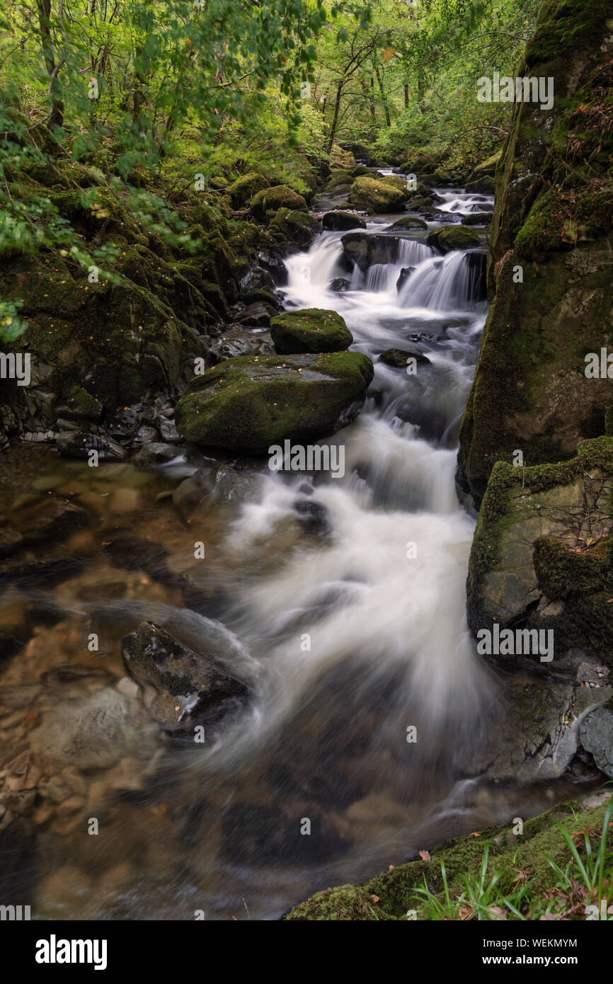 Snowdonia waterfalls hi-res stock photography and images - Alamy