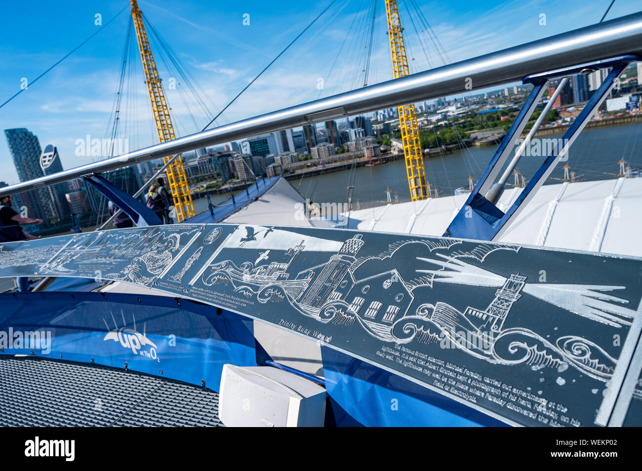 The 02 climbing london hi-res stock photography and images - Alamy