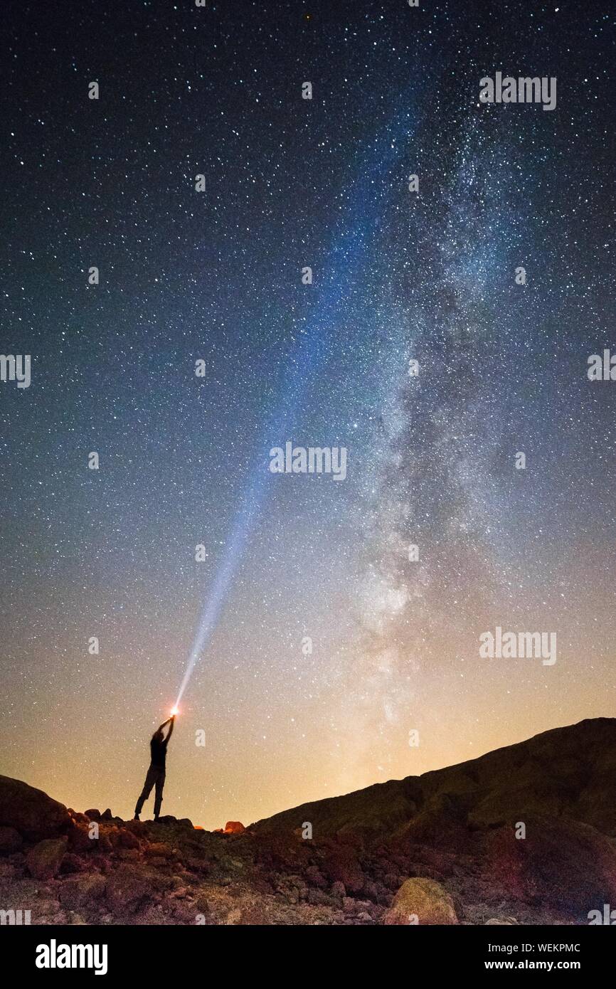 Person pointing the way hi-res stock photography and images - Alamy