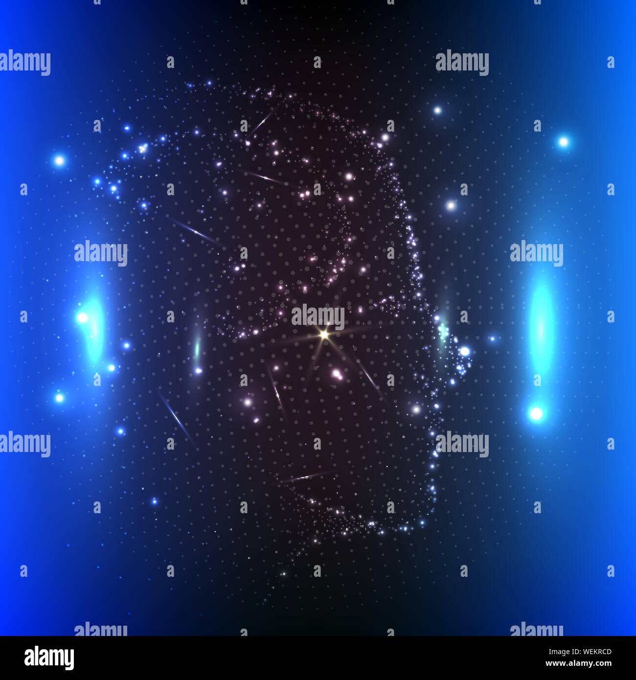 Flying robot head hi-res stock photography and images - Alamy