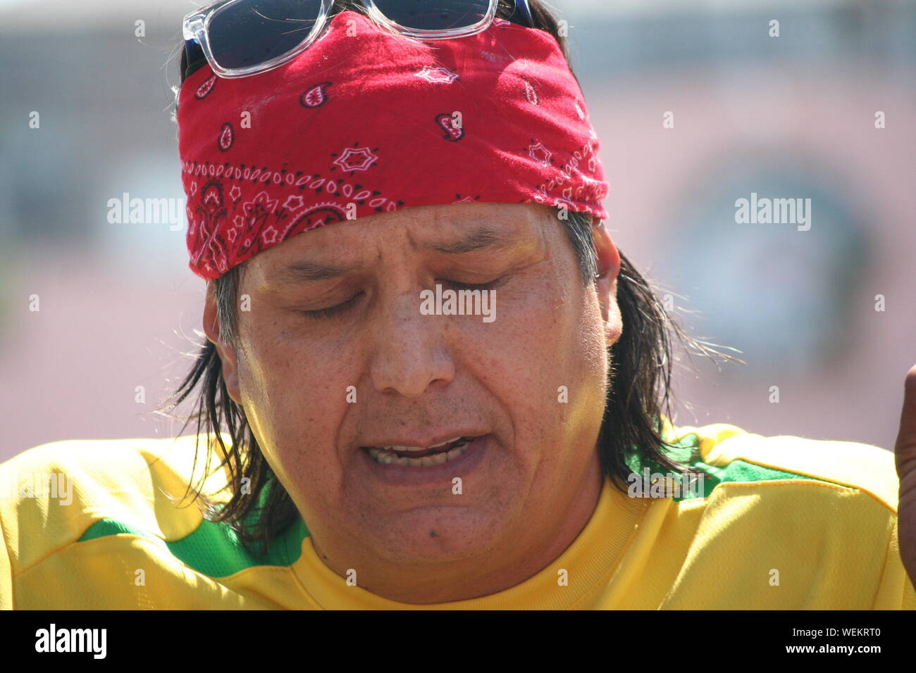 Bandana red hi-res stock photography and images - Alamy