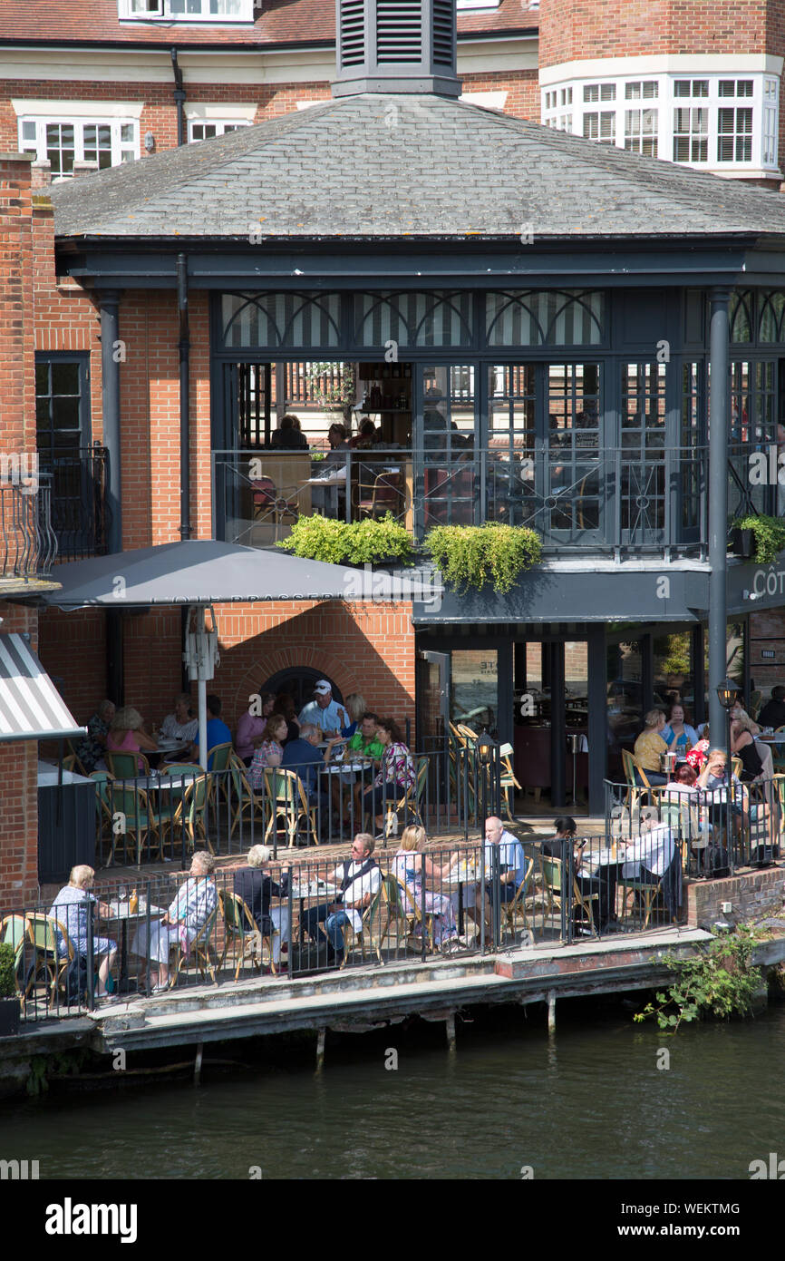 Cote Brasserie Restaurant and Bar, Windsor; London; England; UK Stock ...